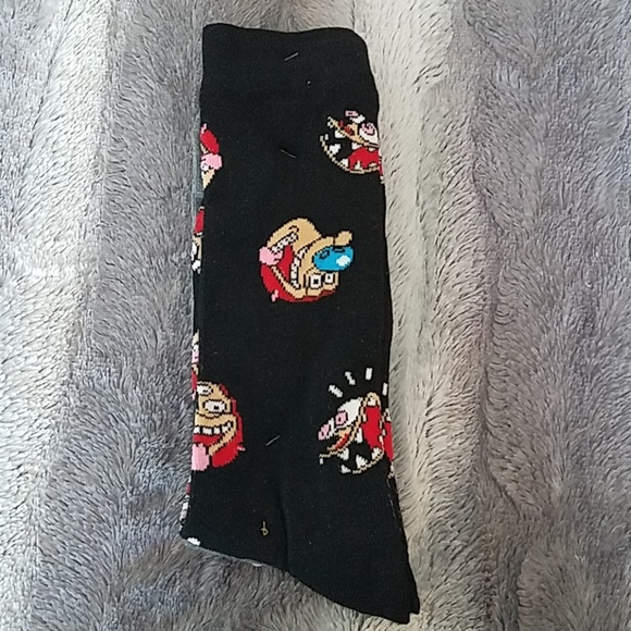 Nickelodeon | Accessories | Ren And Stimpy Socks 2 Pair | Poshmark